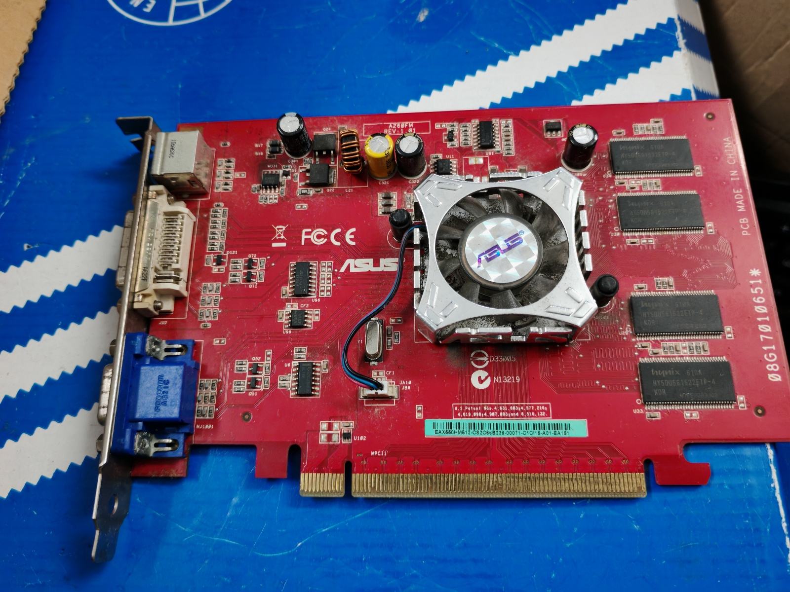 Grafička Asus ATI Radeon X550 512mb