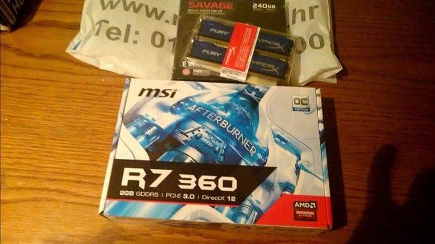 Graficka kartica Msi radeon R7 360 2 Gb Ddr5