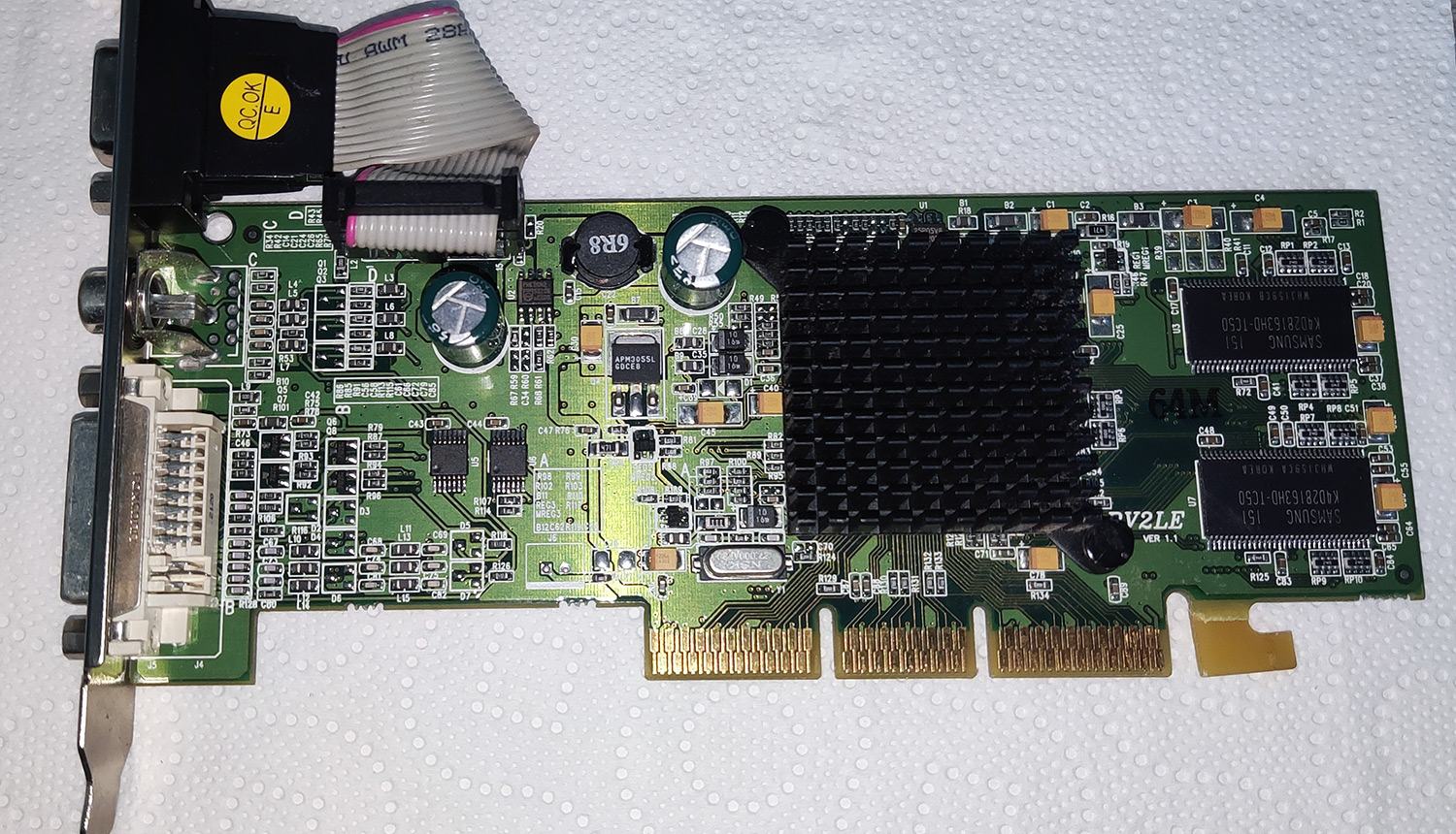 Grafička kartica POWERCOLOR ATI / AMD RADEON 7500 64mb AGP DVI VGA