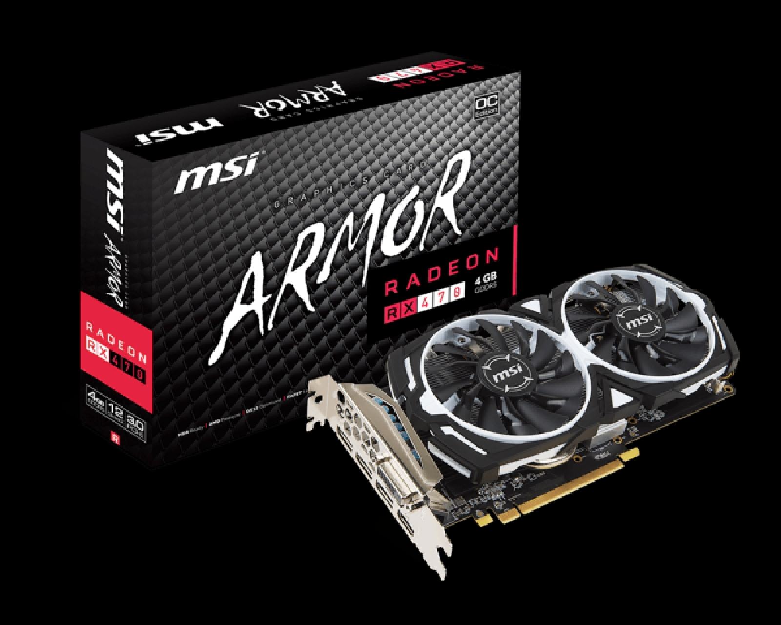 Grafička MSI RX 470 4GB Armor OC