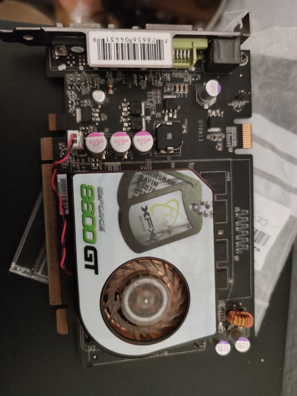 grafička Nvidia geforce 8600 gt