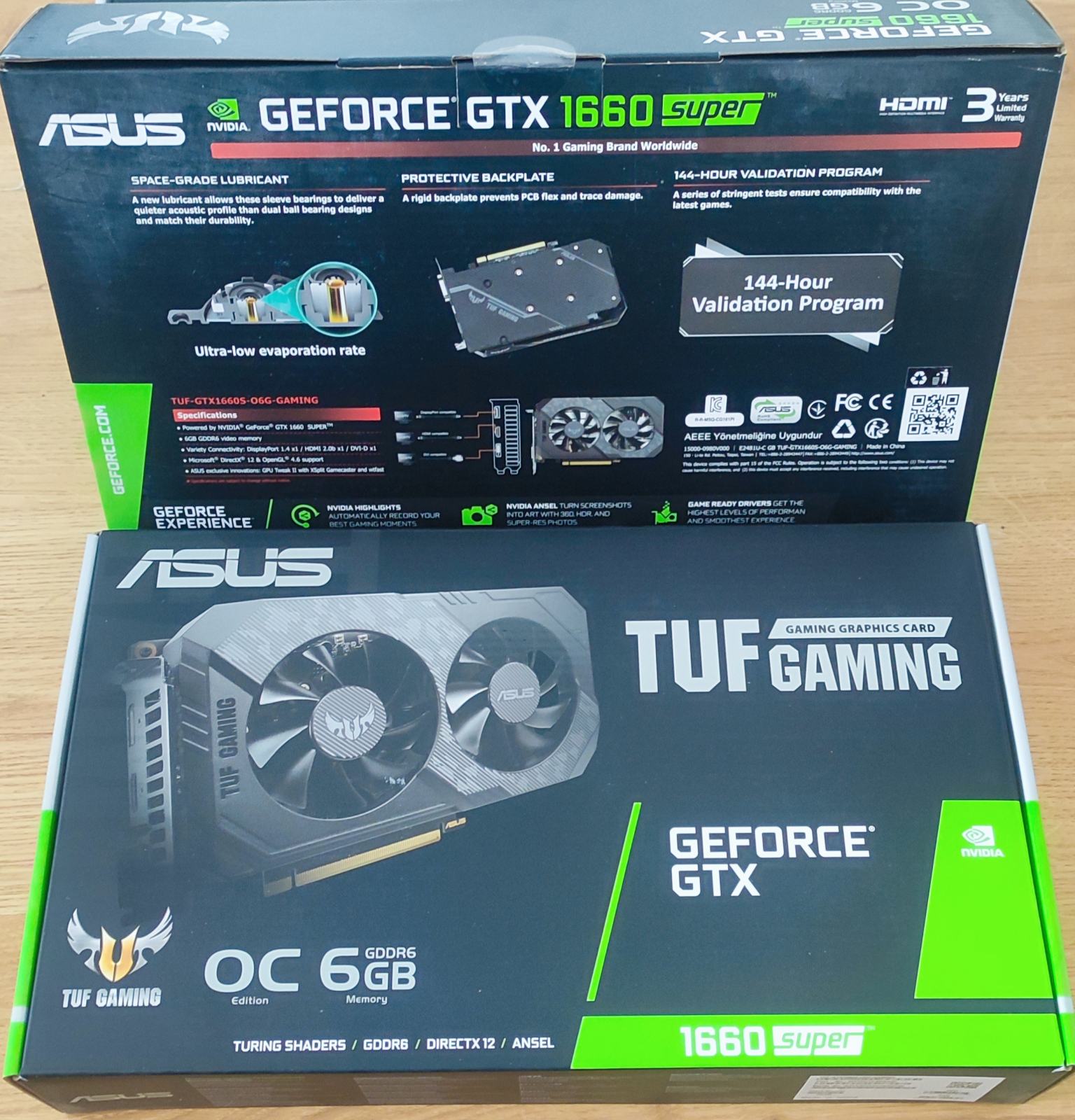 NOVO GTX 1660S OC Edition 6GB, račun i garancija