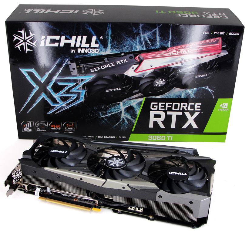 NVIDIA GEFORCE RTX 3060 Ti INNO3D ICHILL X3 RED