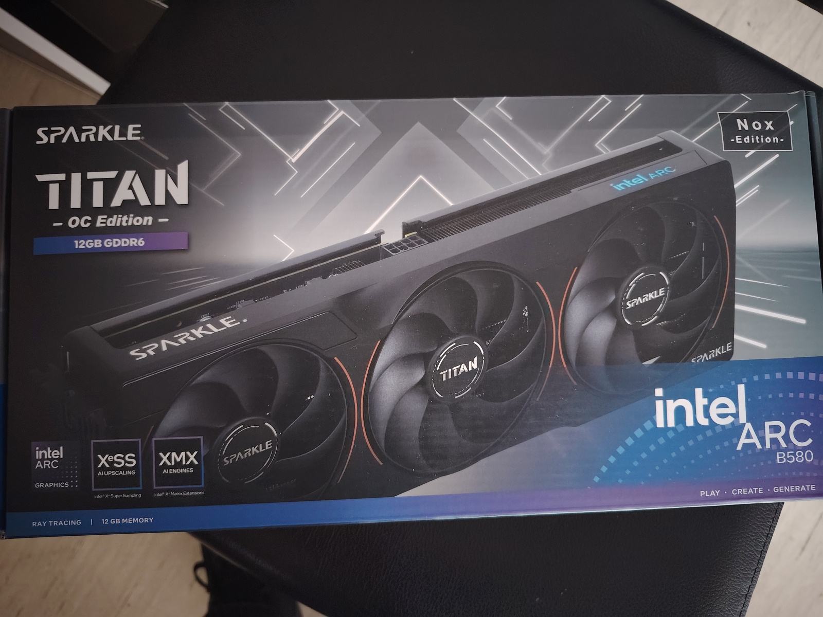 Intel Arc B580 12GB GDDR6 TITAN Nox OC