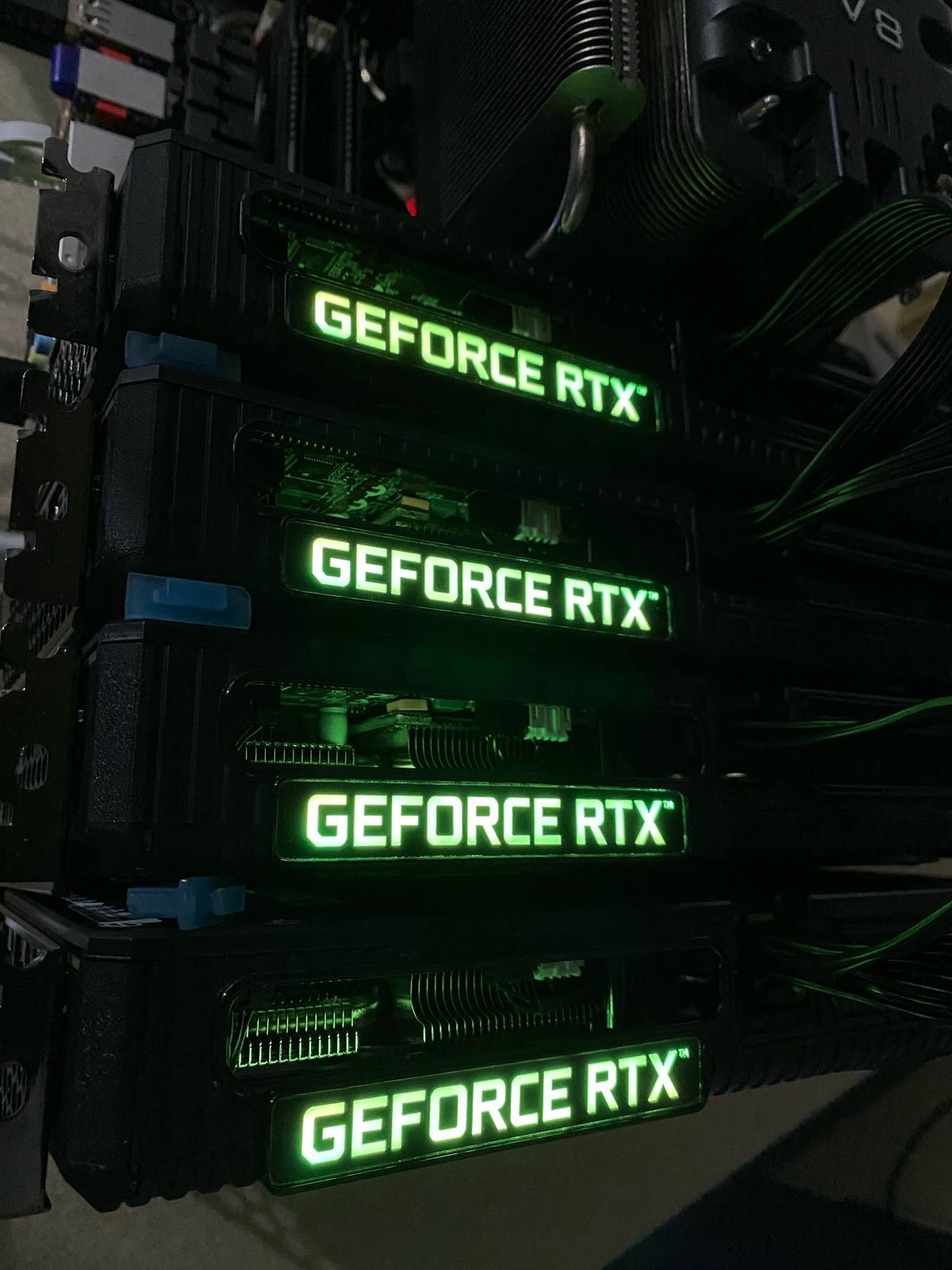 MINING RIG 4*RTX3060,200mHs,NOVO,garancija