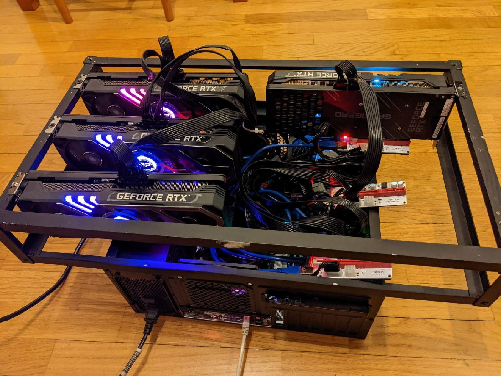 Mining rig 4x3070 NOVO!!!