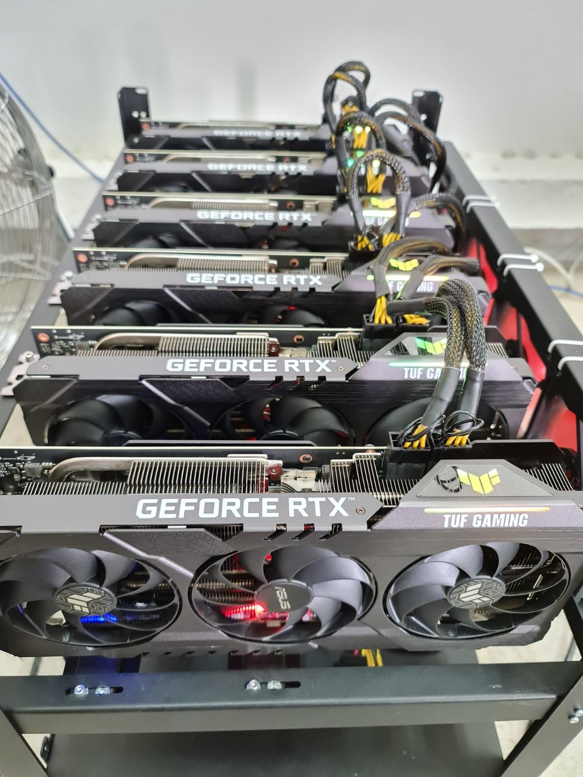 Mining Rig RXT 3080 - 600mHs,NOVO,garancija,R1
