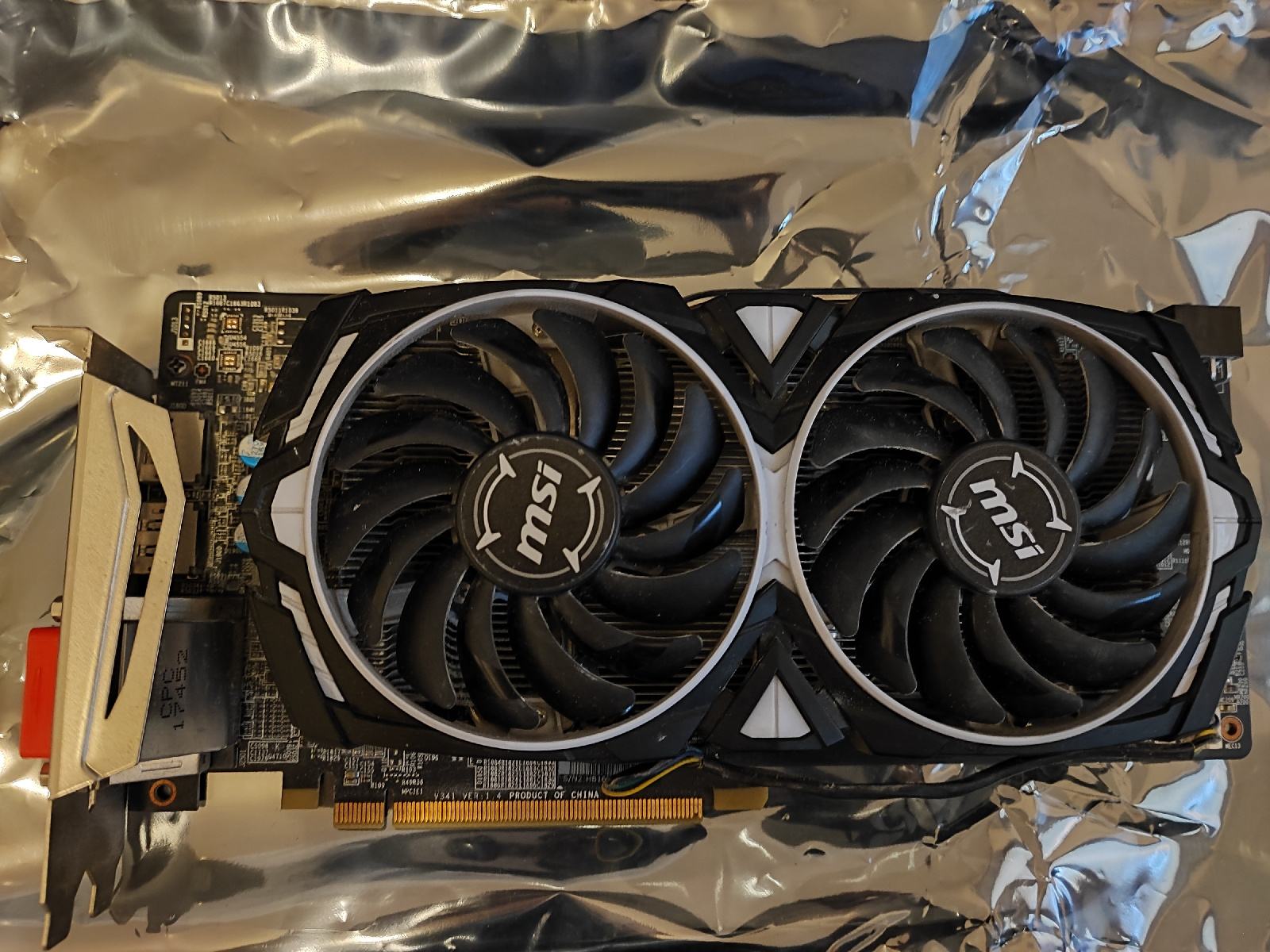 Msi armor rx580