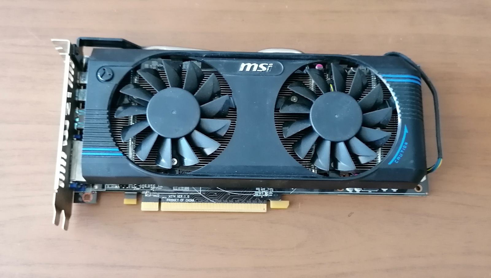 MSI ATI RADEON R7870, 2048 MB, 256 BIT, GDDR5 (56)
