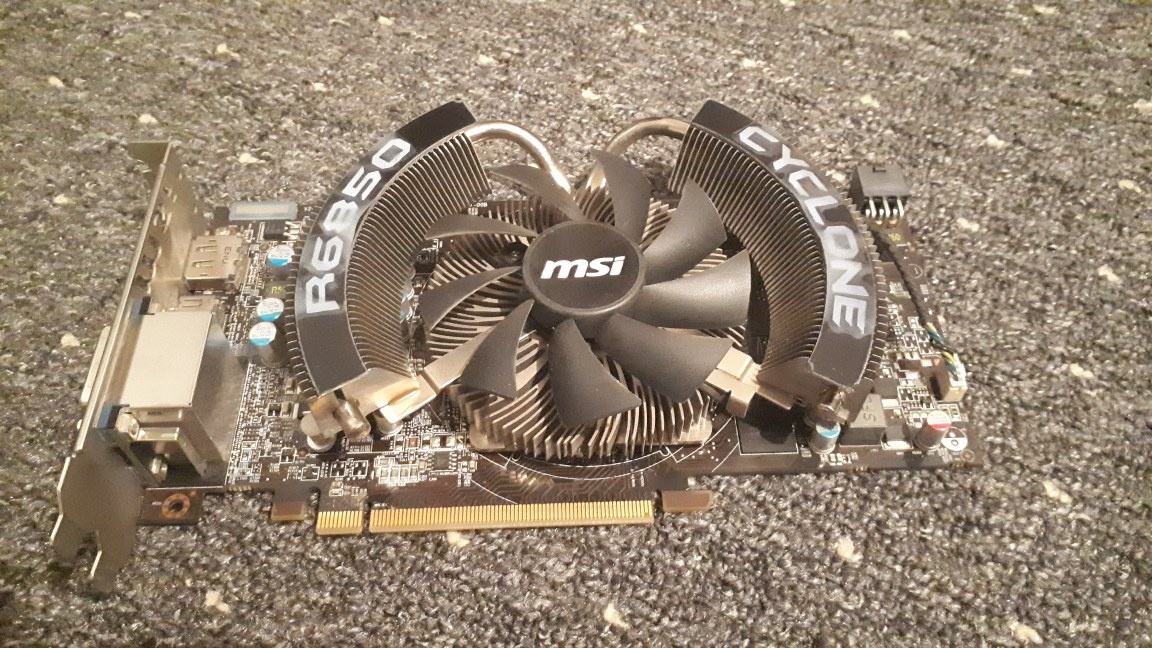 MSI Cyclone Radeon HD 6850 OC 1GB DDR5