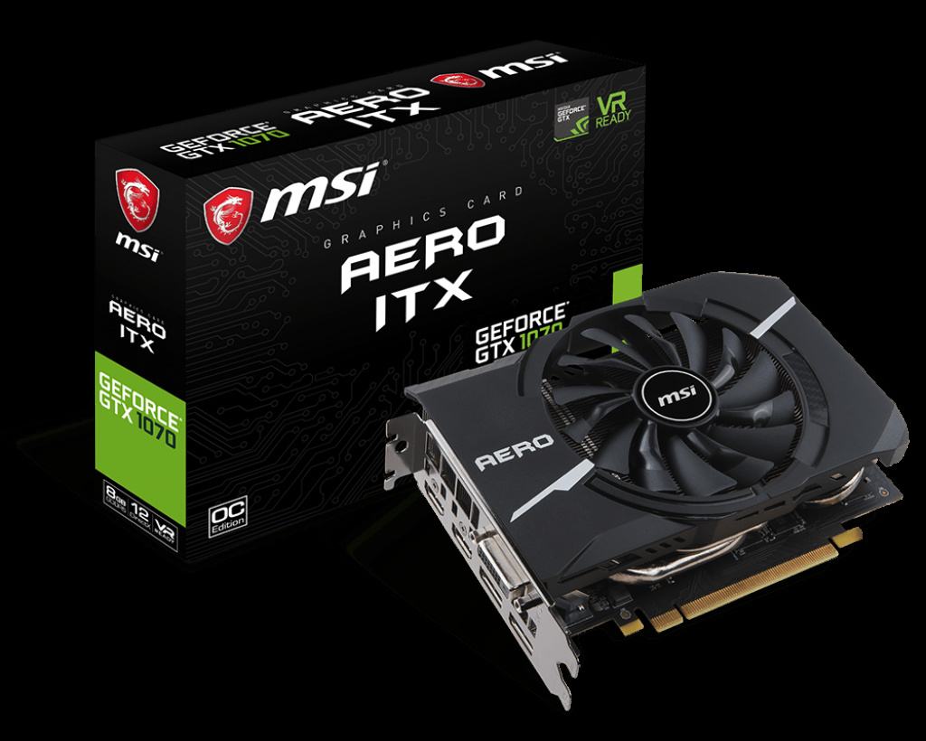 MSI GeForce GTX 1070 AERO ITX 8G OC