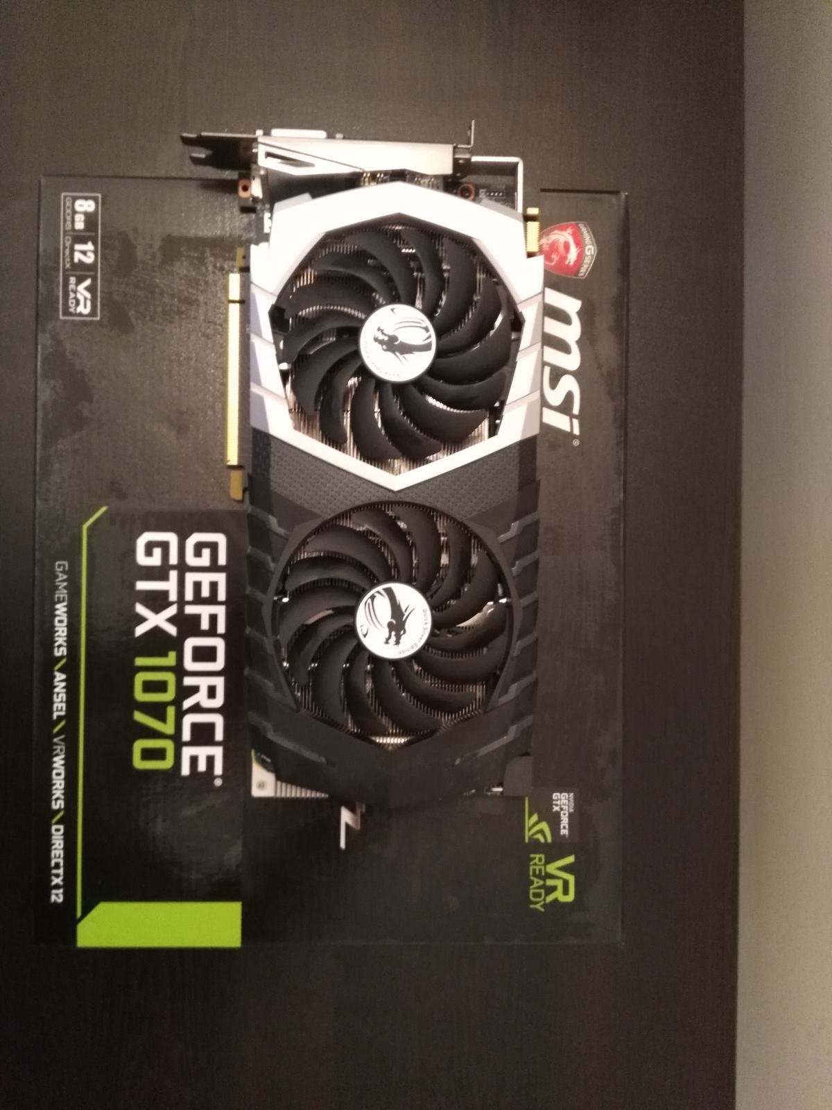 MSI GTX 1070 Quick Silver 8G OC-1 god garancije!!!!