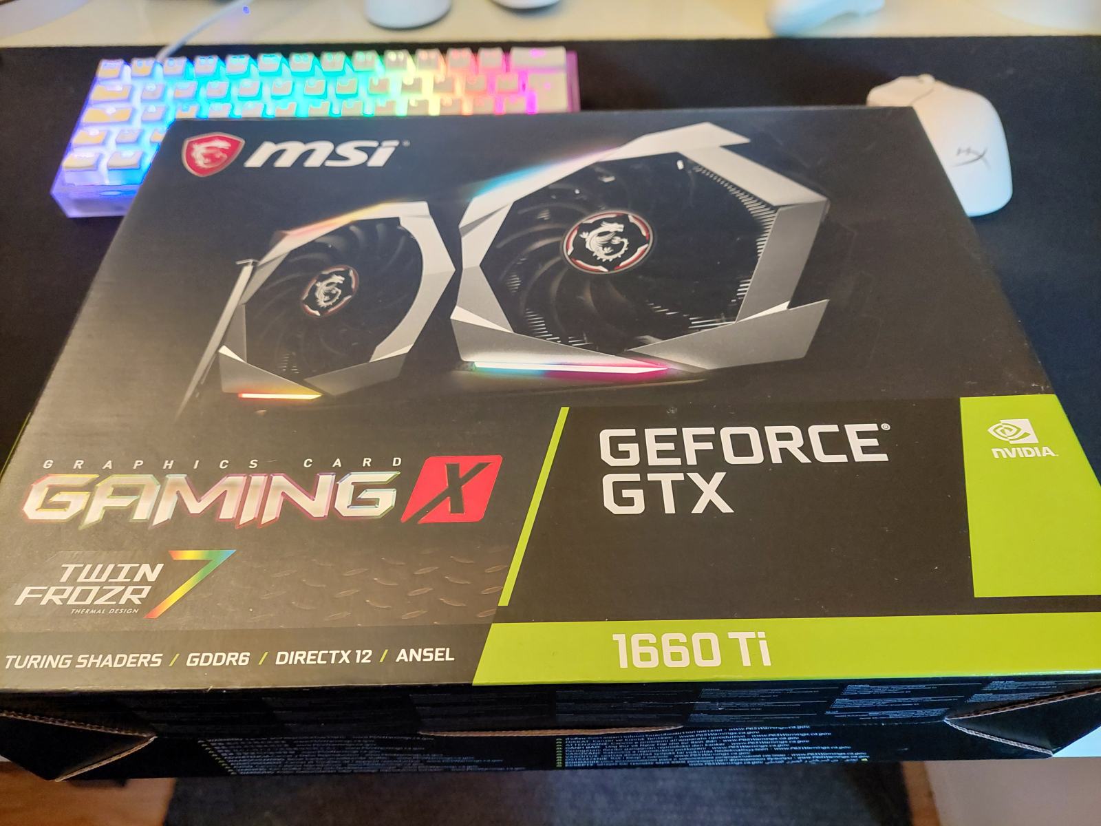MSI GTX 1660 Ti Gaming X 6G