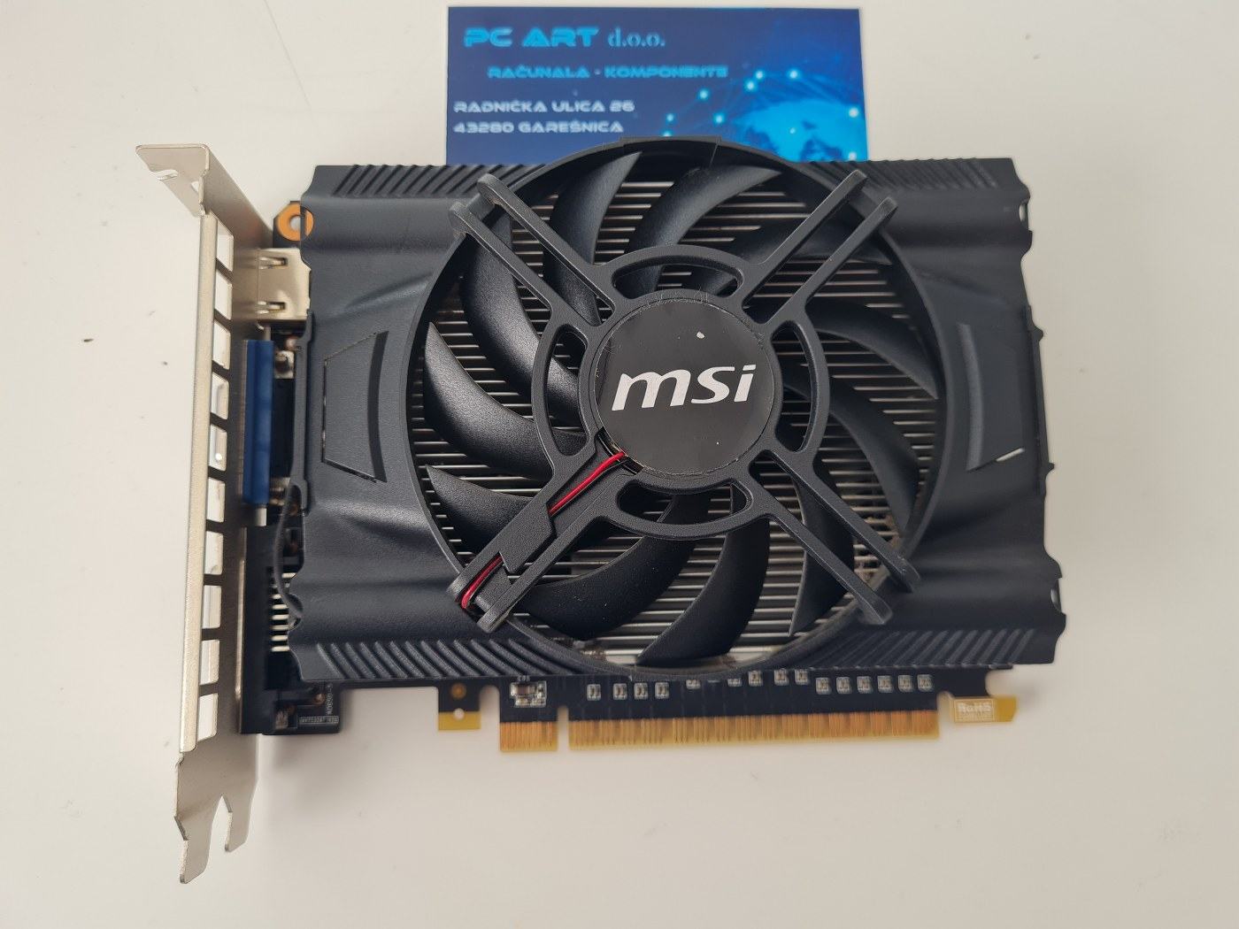 MSI GTX 650 OC 1GB GDDR5, PCI-E, DVI, VGA, HDMI - Račun/R1 / Jamstvo