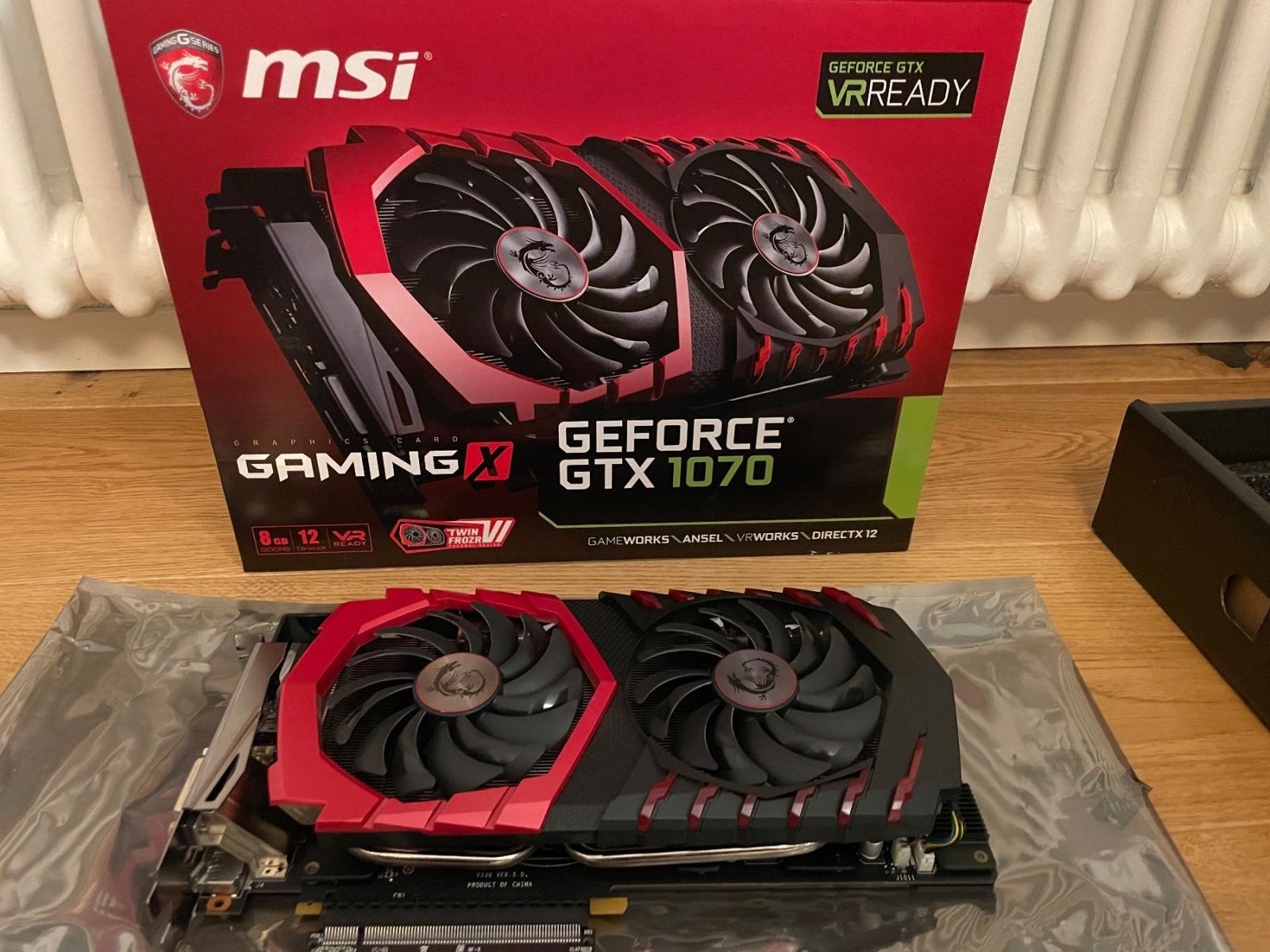 MSI NVIDIA Geforce GTX 1070 8Gb