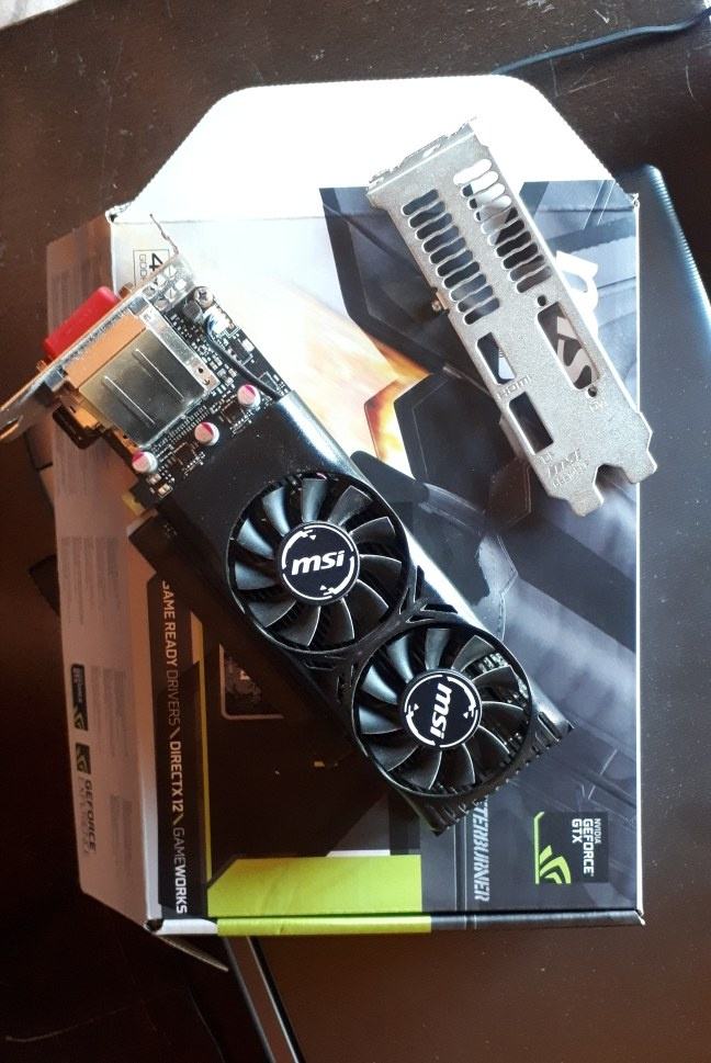 MSI nVidia GeForce GTX 1050 Ti LP, 4 GB GDDR5, Low profile