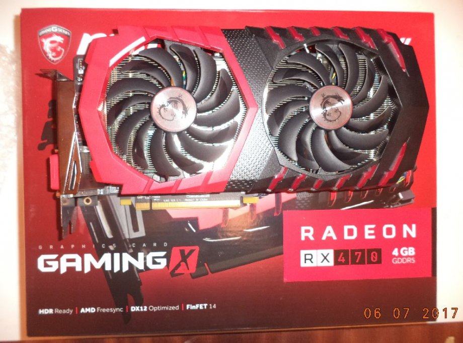 MSI Radeon RX 470 Gaming X 4GB GDDR5 256-bit - garancija