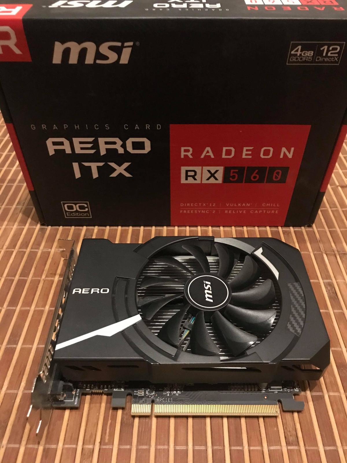 MSI Radeon RX 560 AERO ITX 4G OC