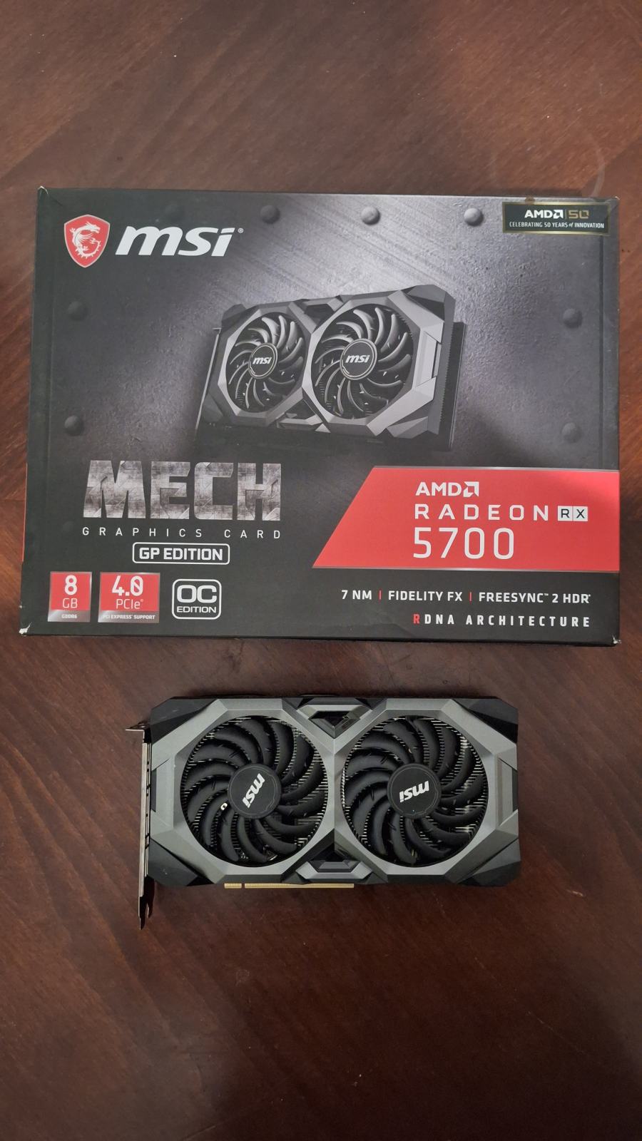MSI Radeon RX 5700 MECH GP OC