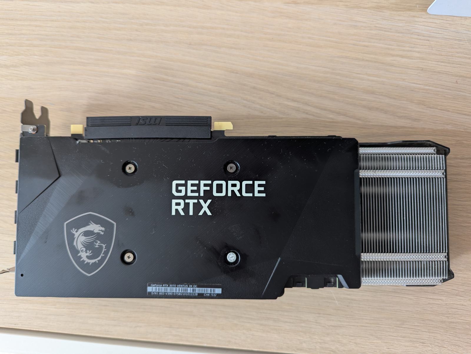 MSI RTX 3070 Ventus 3X