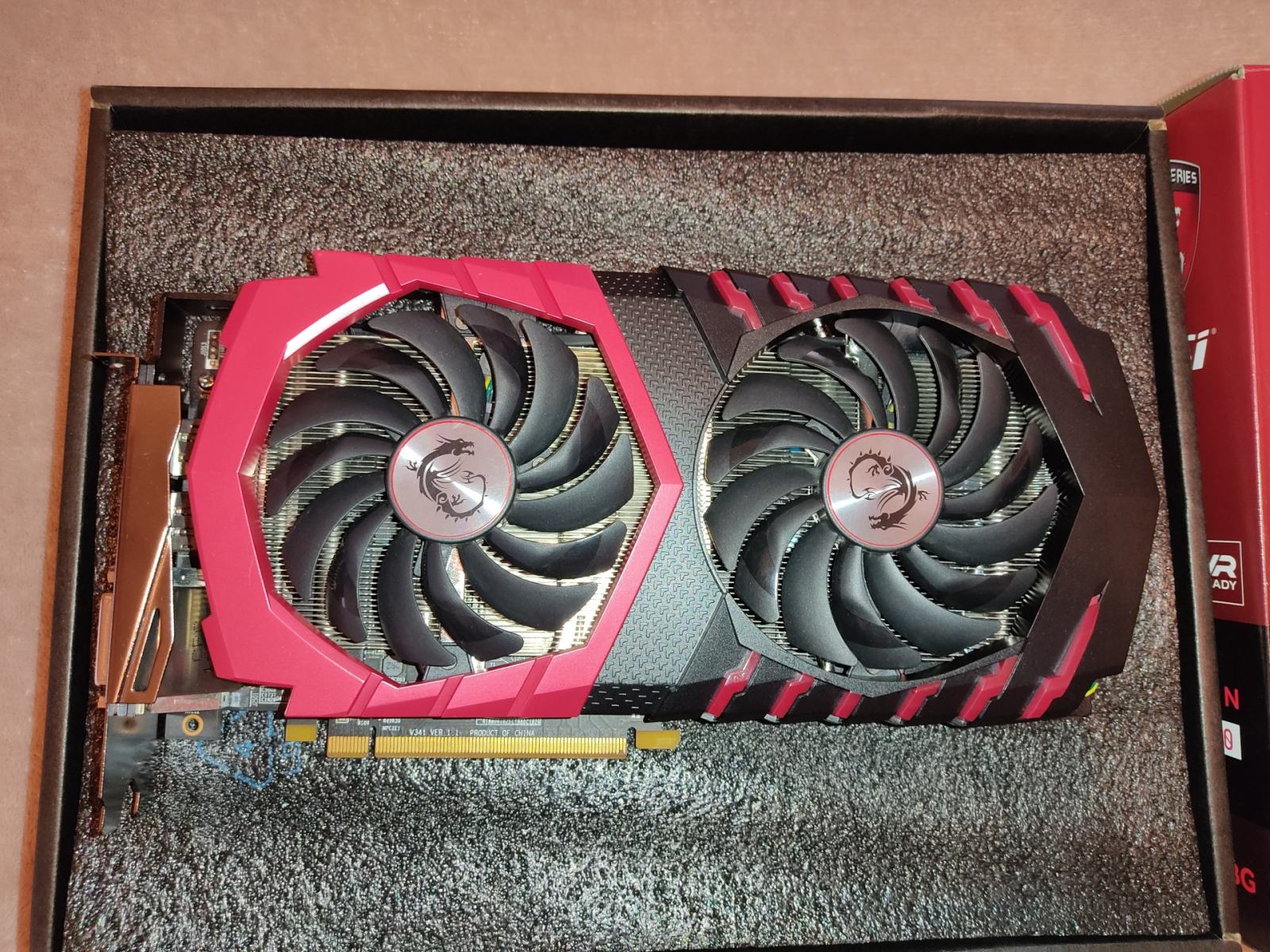 MSI RX 480 Gaming X, 8GB GDDR5, full bundle