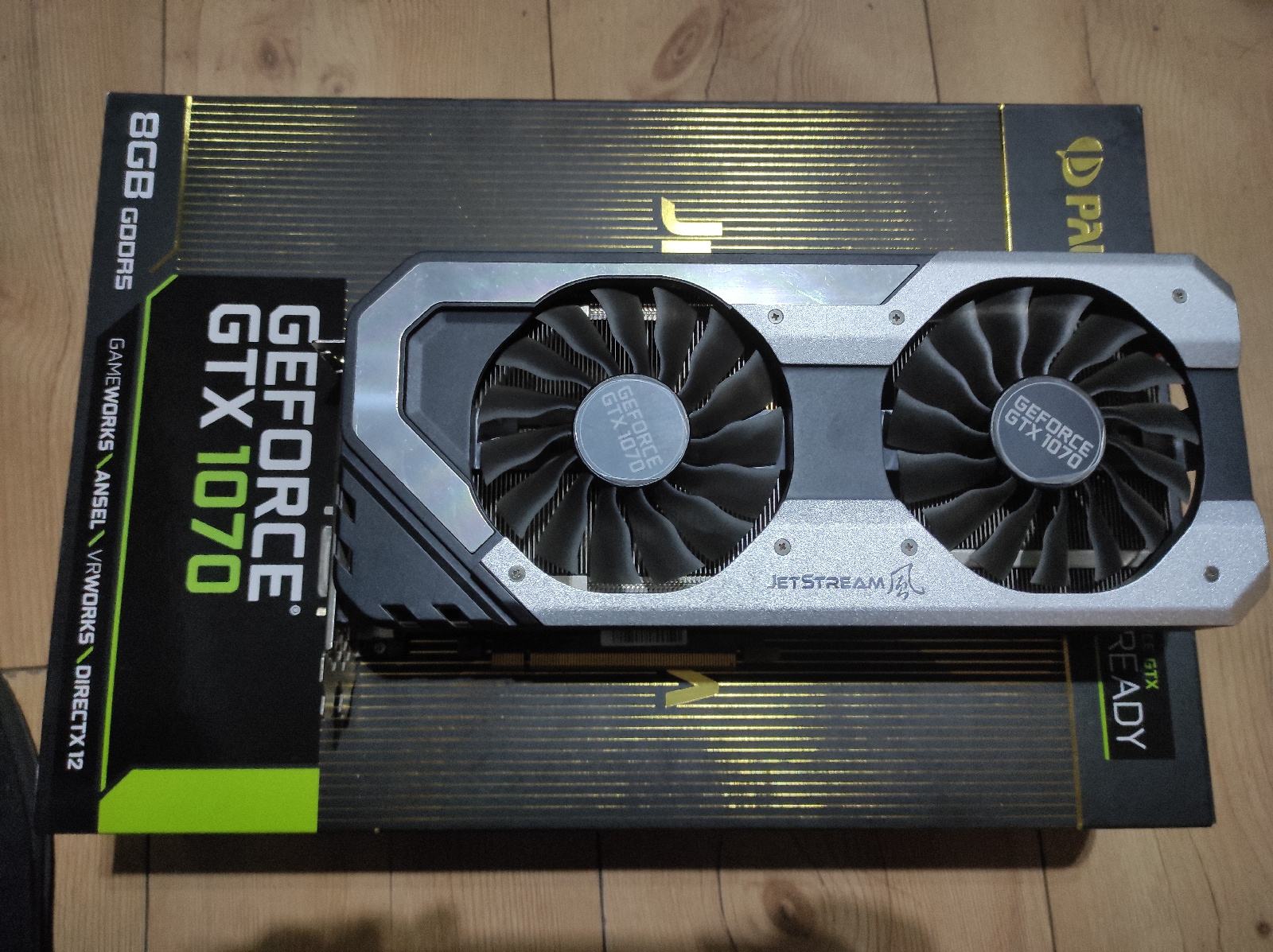 Nvidia GeForce GTX 1070 Palit Jetstream 8GB