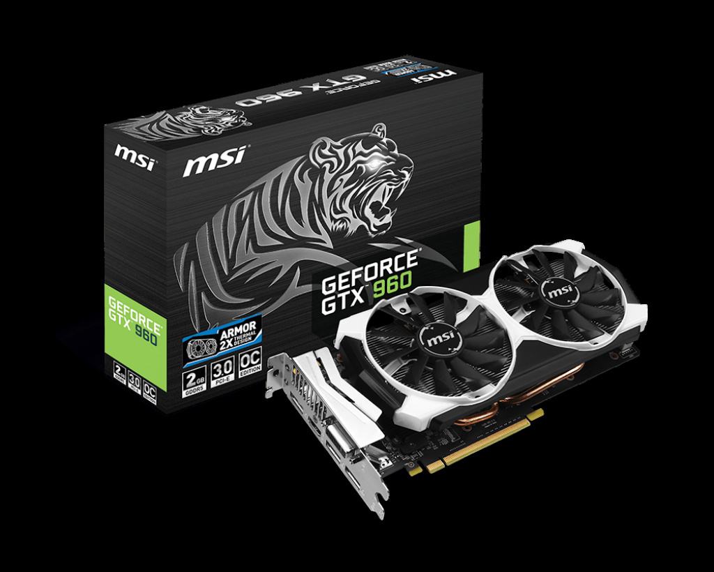 NVIDIA GeForce GTX 960 MSI OC, 2GB GDDR5