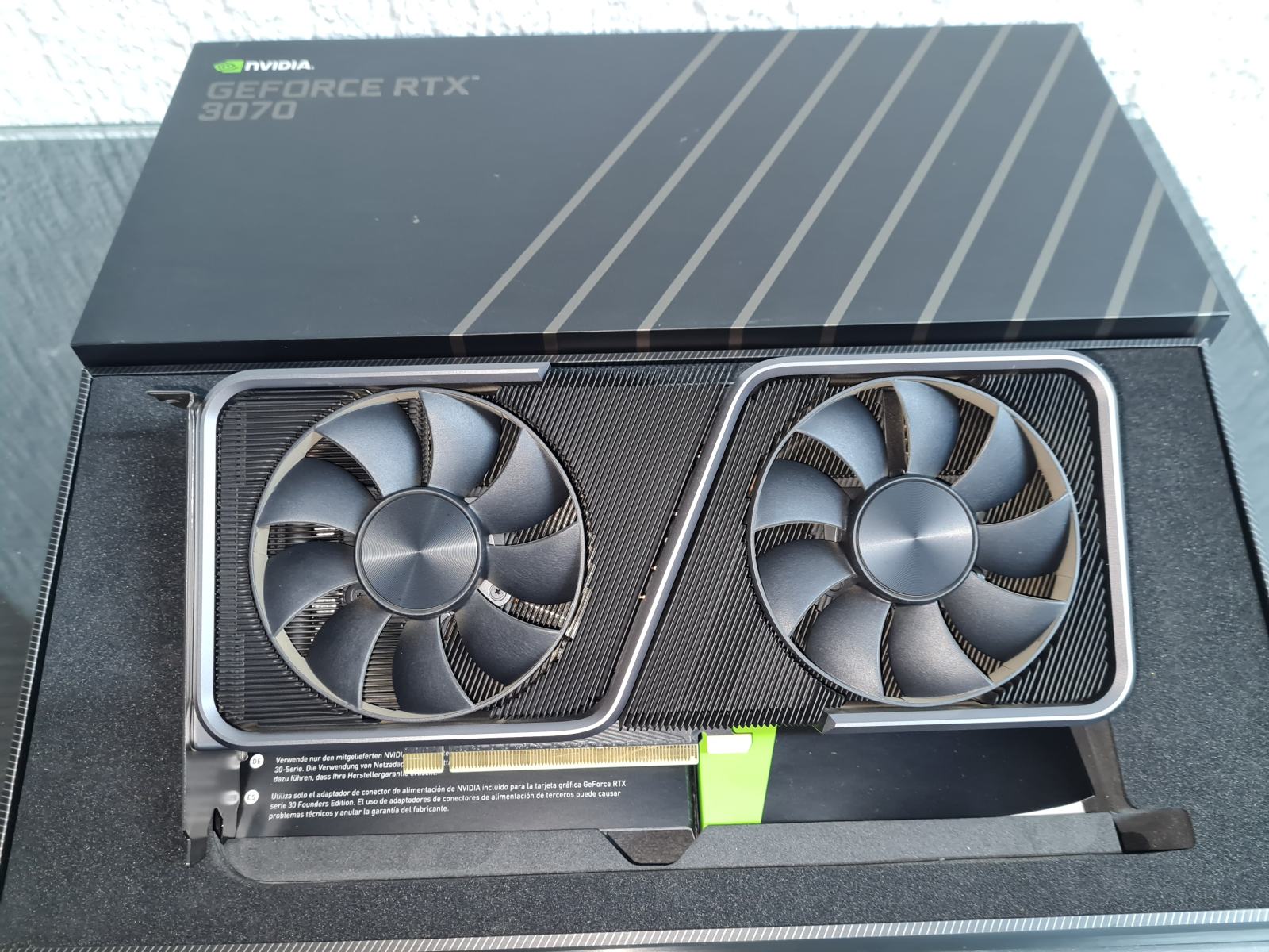 Nvidia GeForce RTX 3070 Founders Edition 8Gb