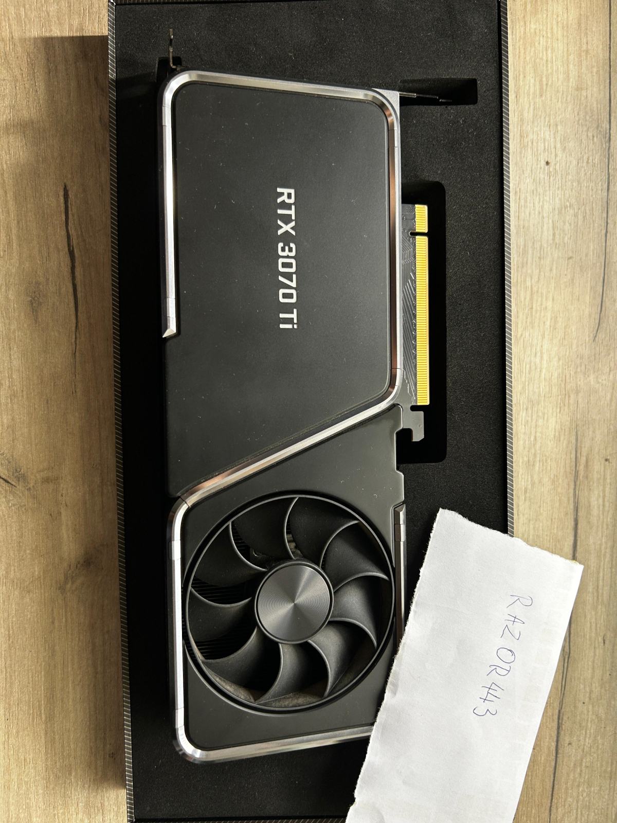 NVIDIA GeForce RTX 3070 Ti - Founders Edition