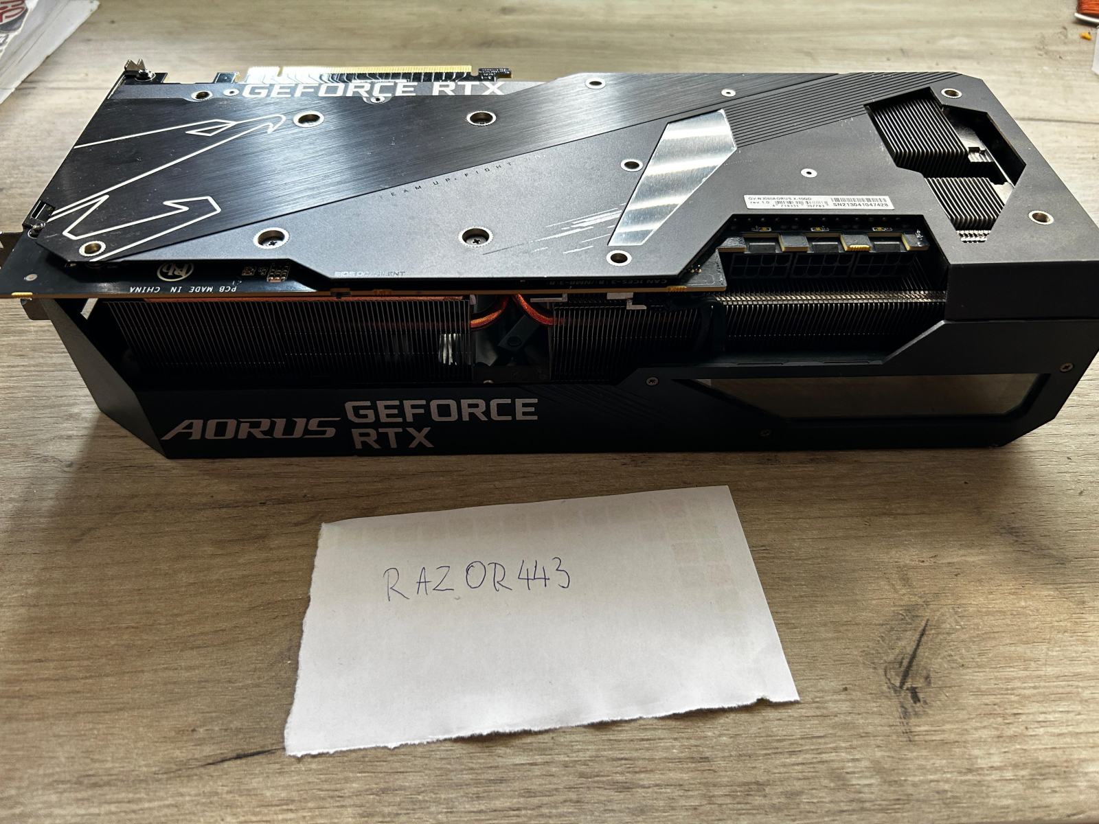 NVIDIA GeForce RTX 3080 - Aorus Elite