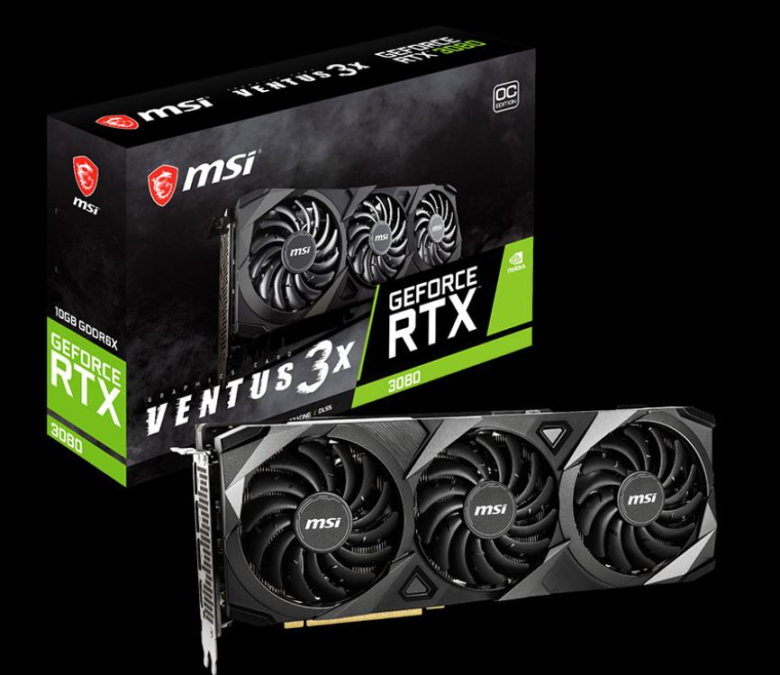 Nvidia GeForce RTX™ 3080 VENTUS 3X 10G OC
