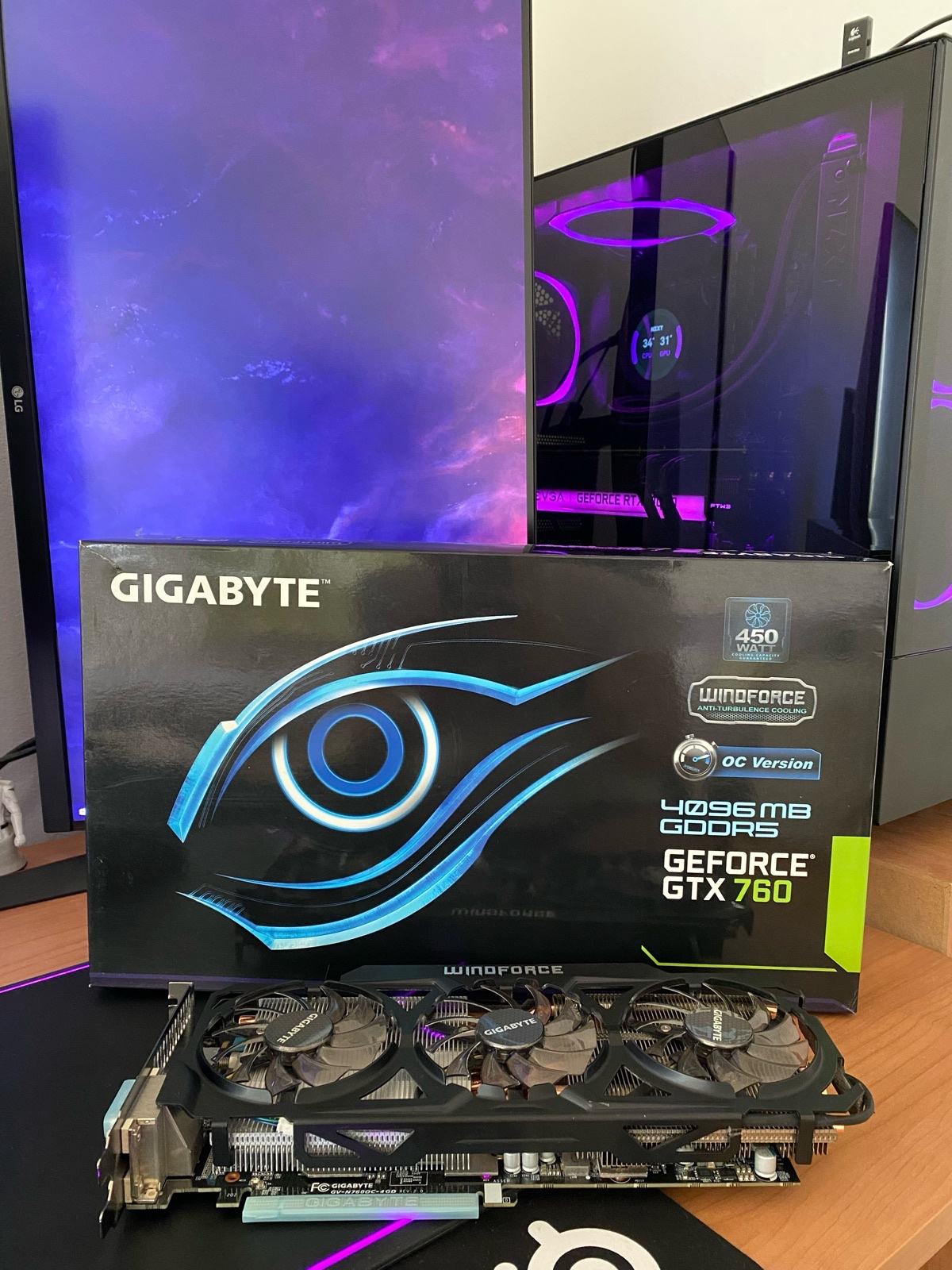 NVidia Gigabyte GeForce GTX 760 OC
