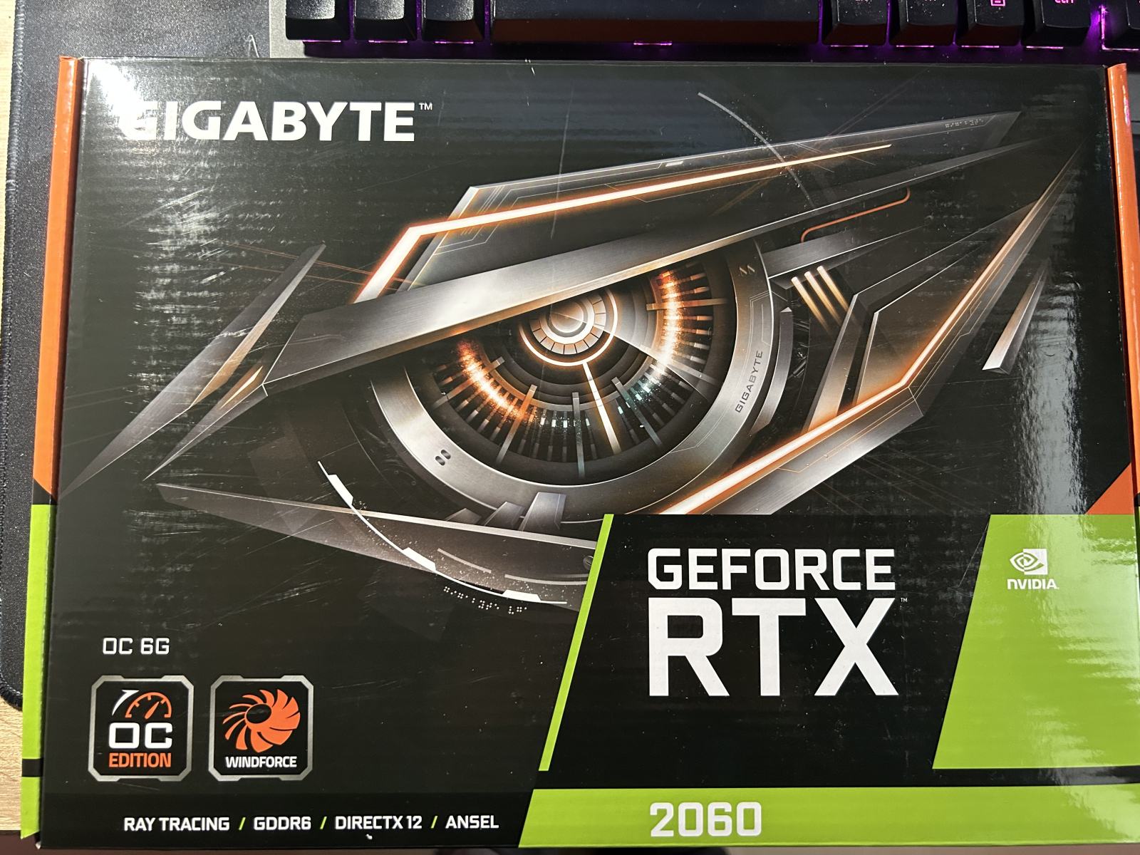 Nvidia - Gigabyte RTX 2060 OC 6GB