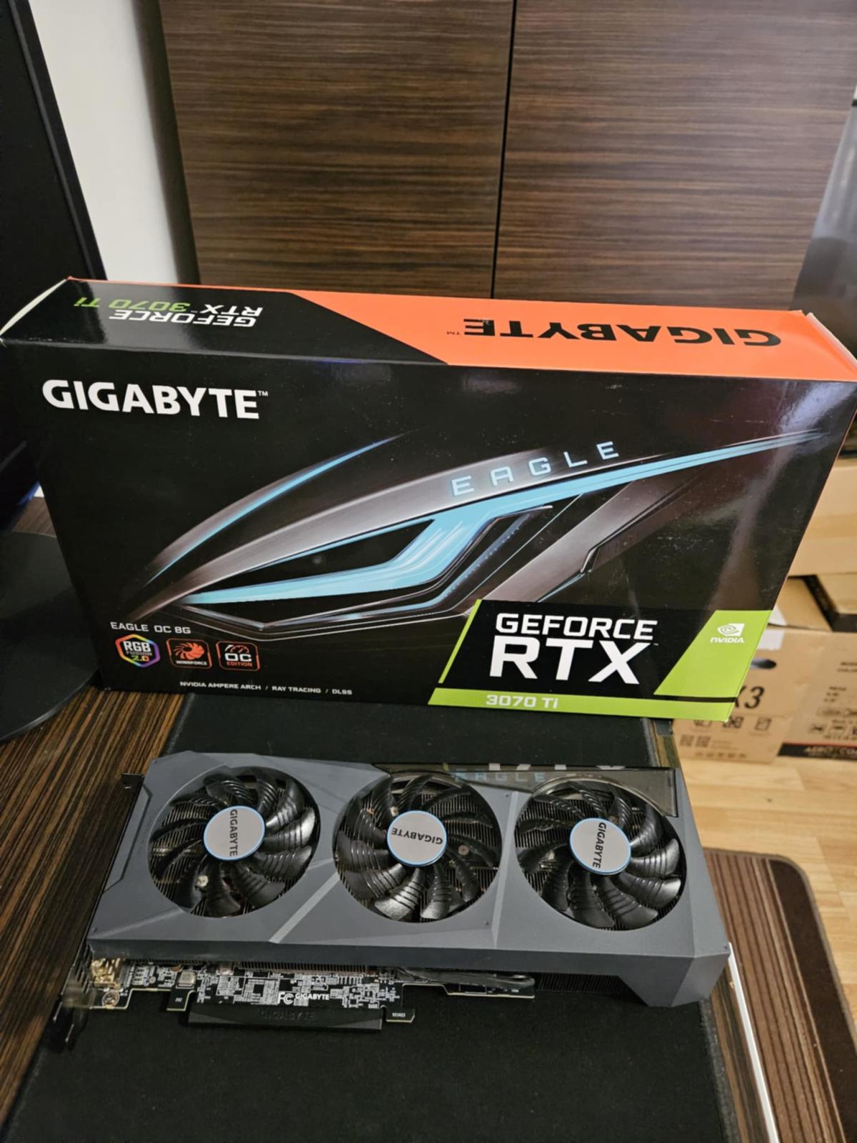 NVIDIA GIGABYTE RTX 3070 TI 8GB OC