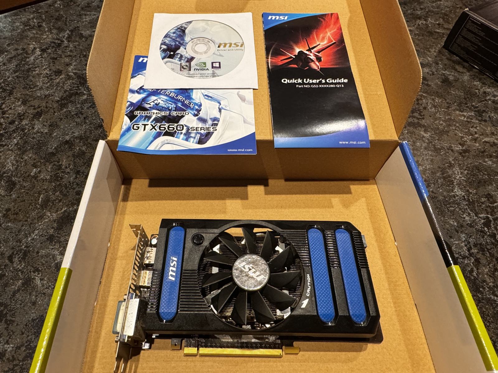 Nvidia msi GeForce GTX 660