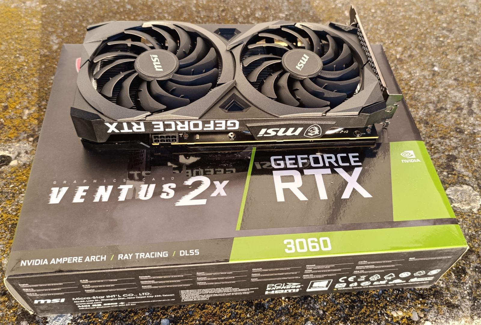 Nvidia RTX 3060 Ventus 2X, MS Armor V715+Seasonic 750w