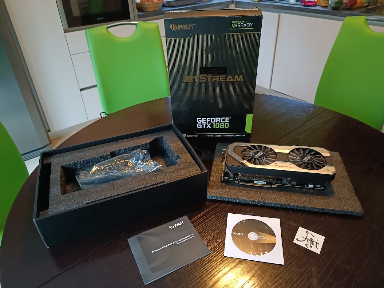 Palit GTX 1080 JetStream 8GB GDDRX5