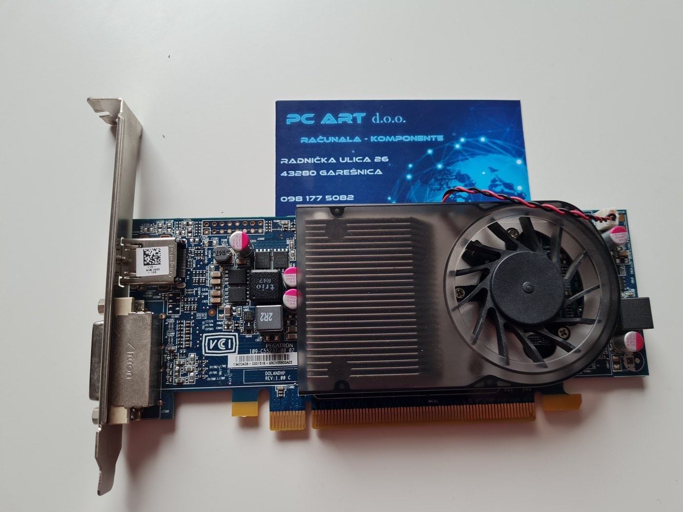 Pegatron ATI Radeon R7 240 2GB, PCI-E, HDMI, DVI - Račun/R1 / Jamstvo