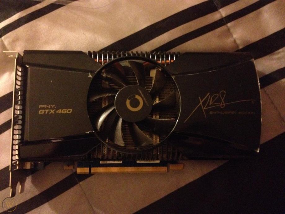 PNY Nvidia GeForce GTX 460 XLR8 overclocked enthusiast edition
