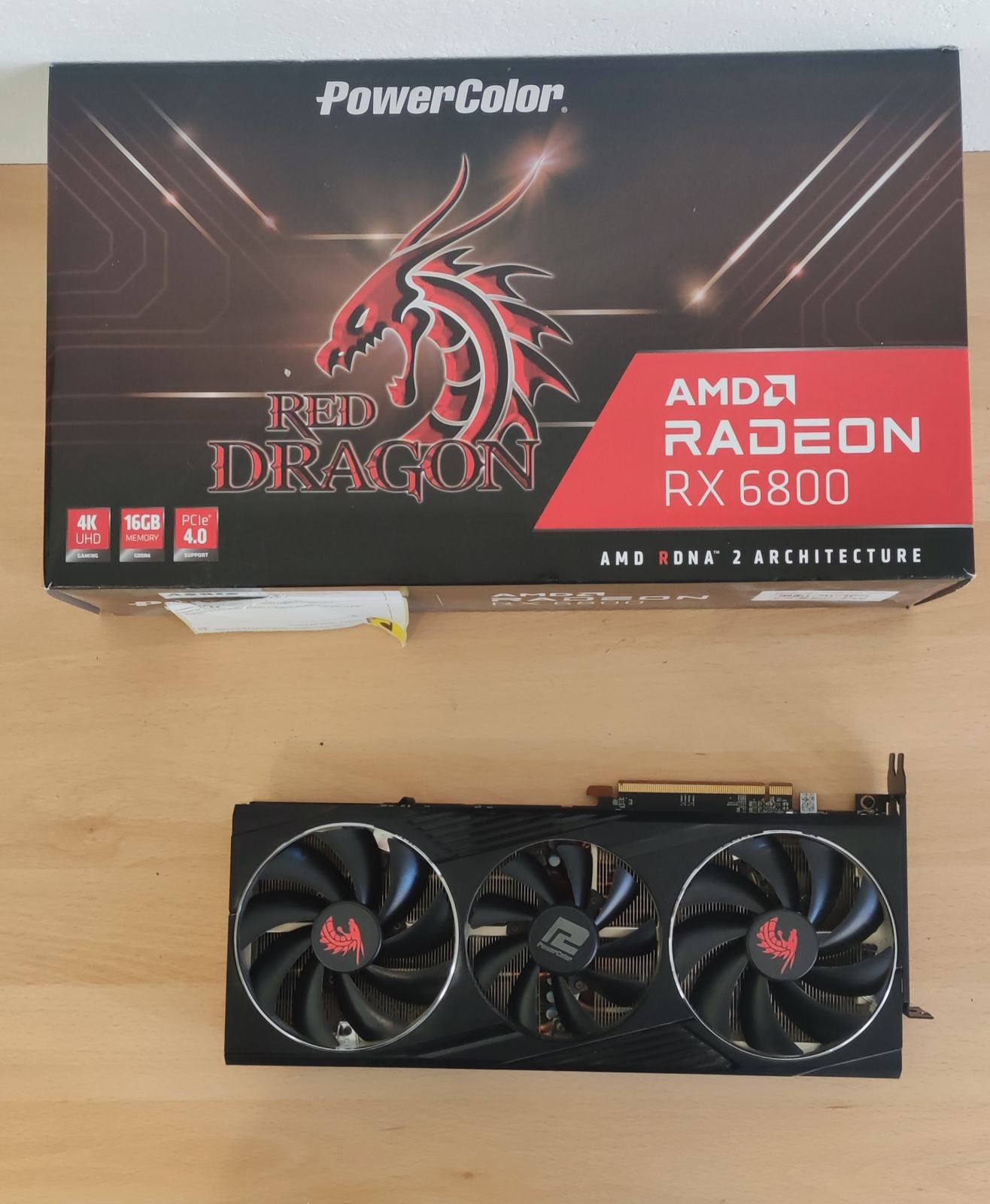 Powercolor Red Dragon RX 6800 16GB/DDR6 Grafička kartica