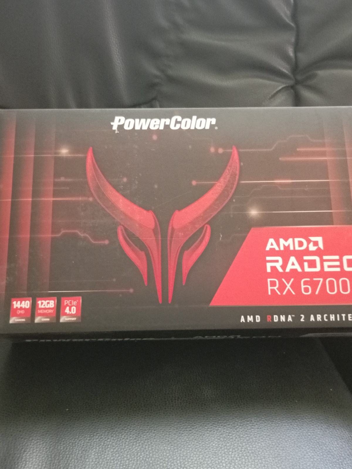 powercolor rx 6700 xt 12gb gddr6 racun garancija do 7/2025