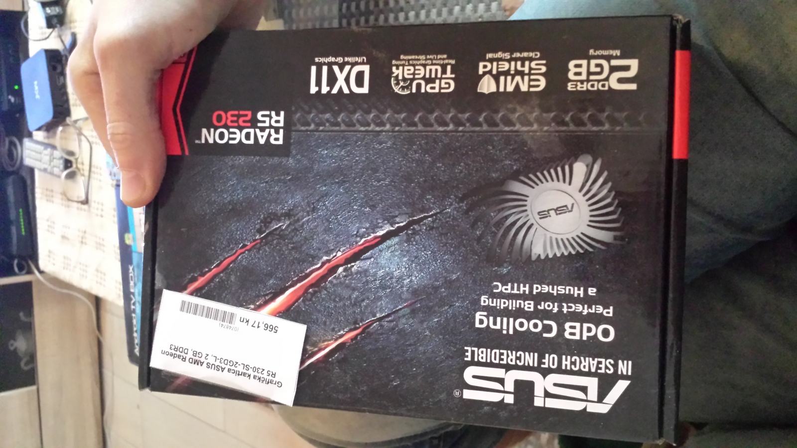 Prodajem Asus AMD radeon r5 230 2gb ddr3