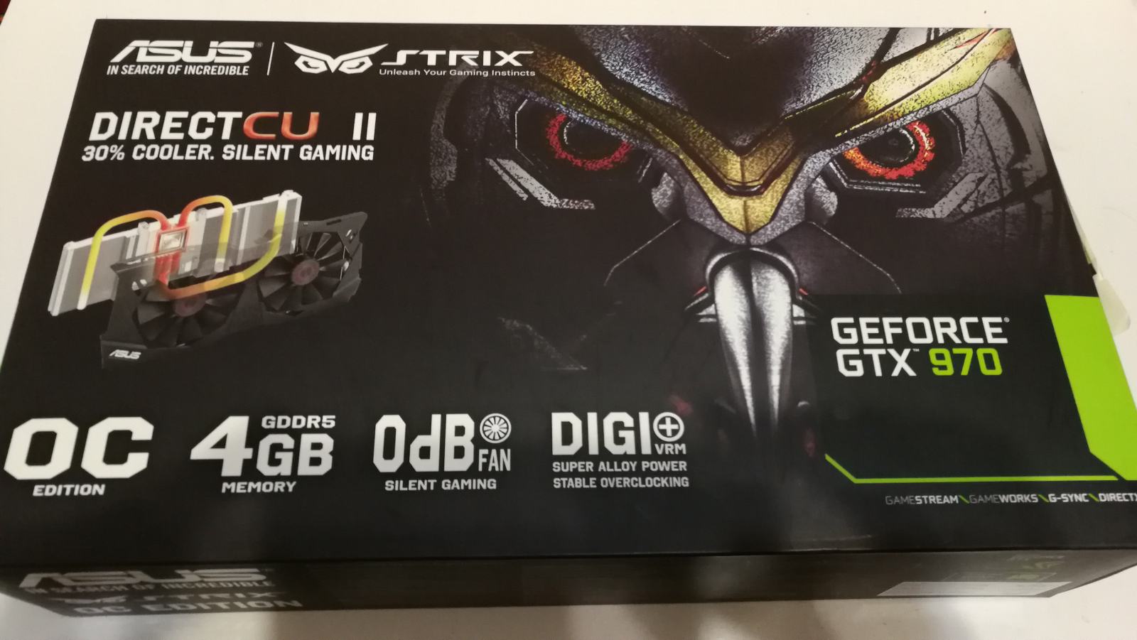 Prodajem ASUS Strix GEFORCE GTX 970 OC