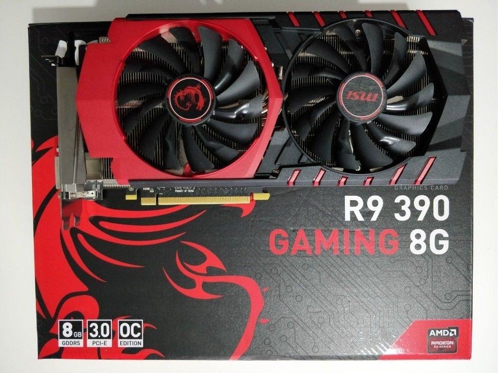 PRODAJEM- MSI R9 390 GAMING 8G -ODLICNO STANJE!