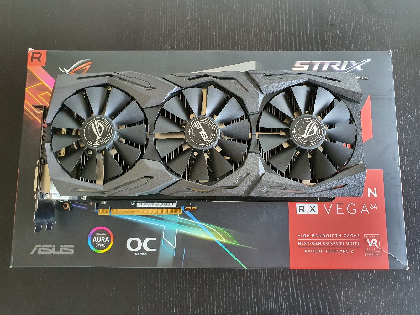 Radeon RX Vega 64 Asus Strix