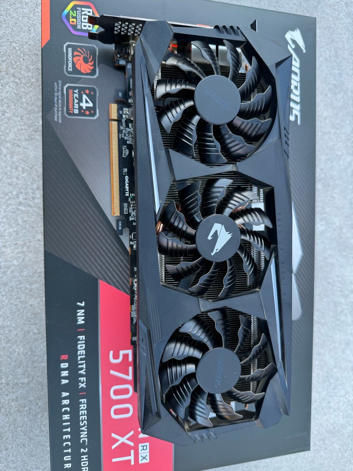 RX 5700 XT Gigabyte Aorus