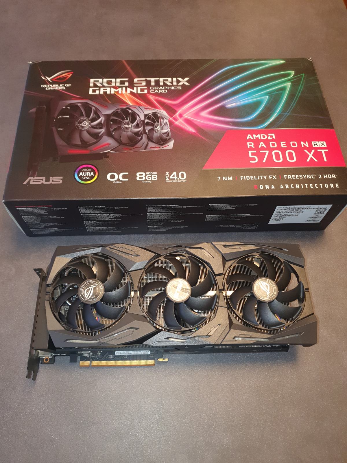 RX 5700XT Asus Rog Strix