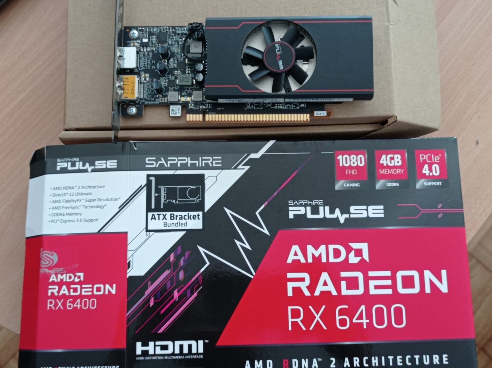 RX 6400 Sapphire Pulse 4gb ddr6 grafička kartica