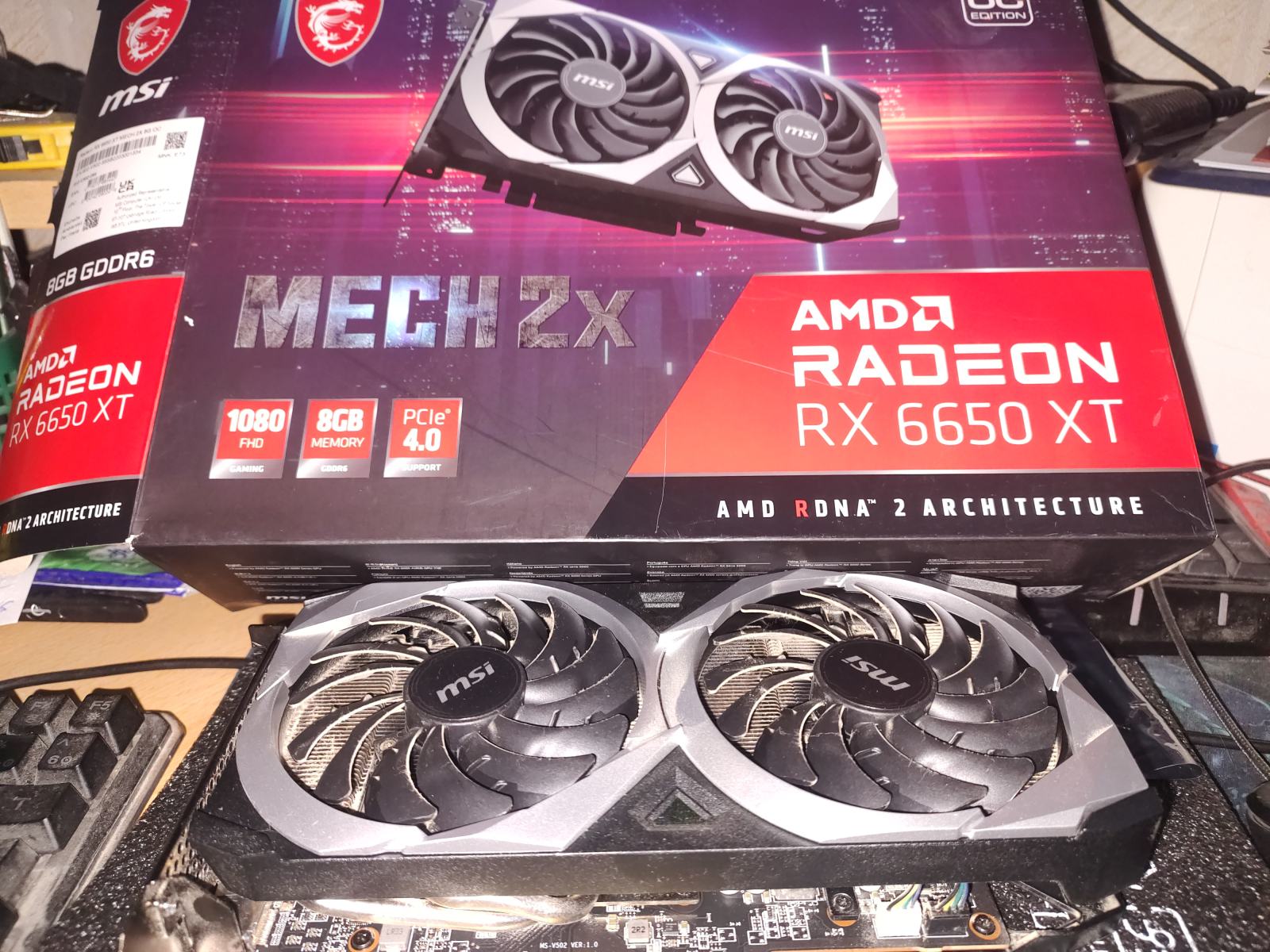 RX 6650 XT MSI