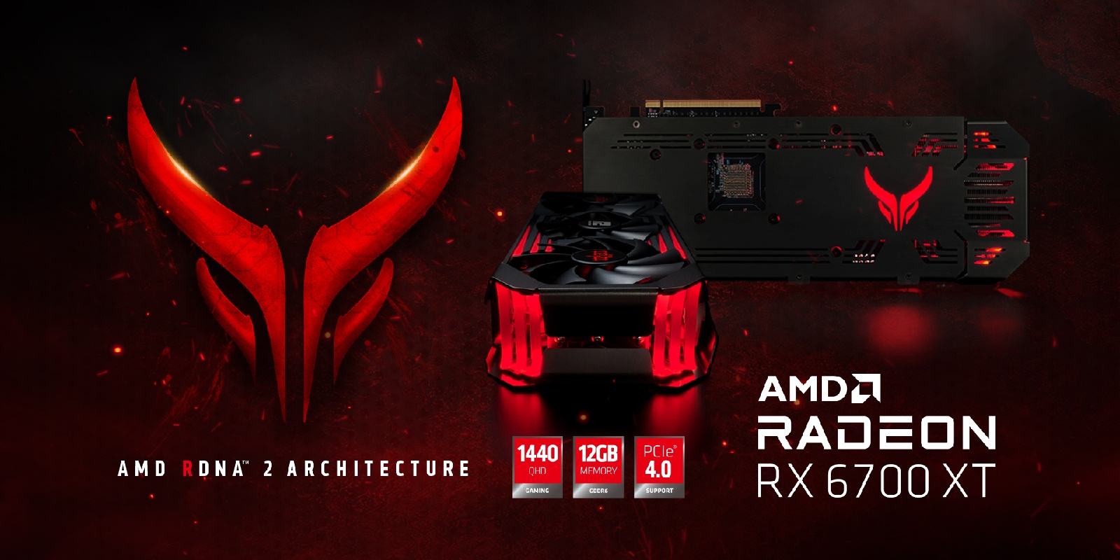 //RX 6700 XT RED DEVIL 24 MJ GARANCIJE KO NOVO//